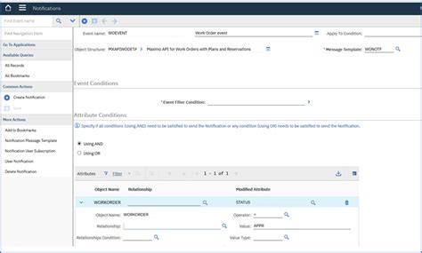 maximo push notifications architecture