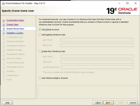 install 19c on windows dba paradise