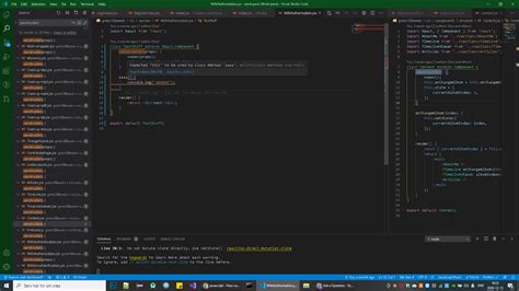 javascript beginner question struggling with react