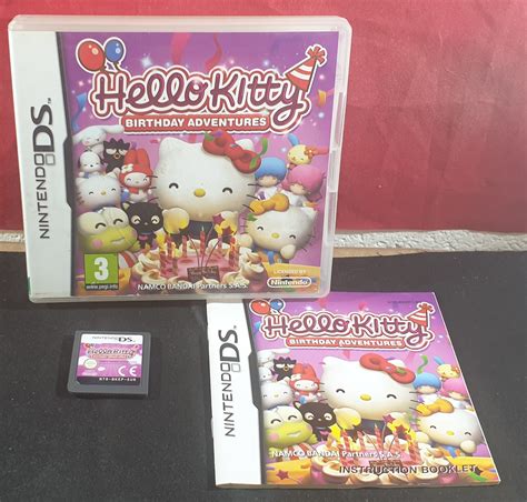 Hello Kitty Birthday Adventures Nintendo Ds Game Retro Gamer Heaven