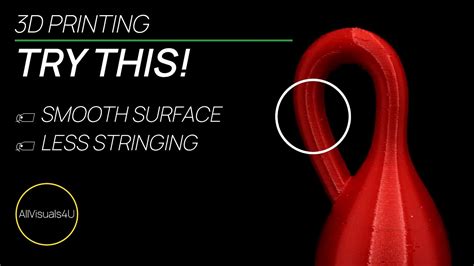 🥓 Stringing 3d Printing 3d Print Settings 3d Print Timelapse