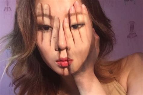 目の錯覚を操る女子大生アーティストのフェイスペイントに惹き込まれる