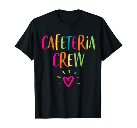 Cafeteria Worker Appreciation T Lunch Lady Crew Thank