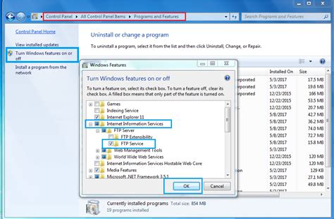 installing and configuring ftp server on windows iis 7