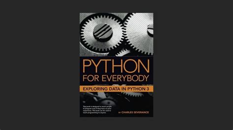 python for everybody exploring data in python 3