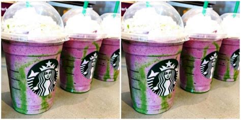 how to order ingredients in starbucks mermaid frappuccino