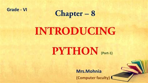 6th introducing python part 1 youtube