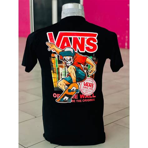 Tshirt Vans Design Baru😍 ️🔥100 Cotton👍🏻ready Stock🥰kain Tebal 190gsm