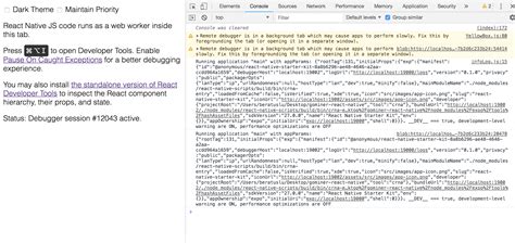 expo cant debug with react native debugger stack overflow
