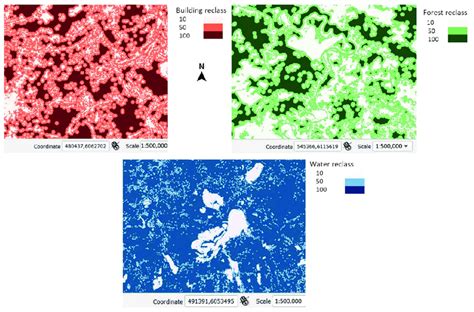raster reclassification results download scientific diagram