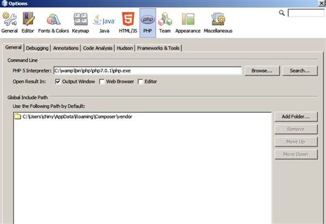 how to configure phpunit with netbeans 8 1 cannot open