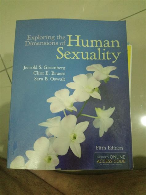 Exploring The Dimensions Of Human Sexuality By Jerrold S Greenberg