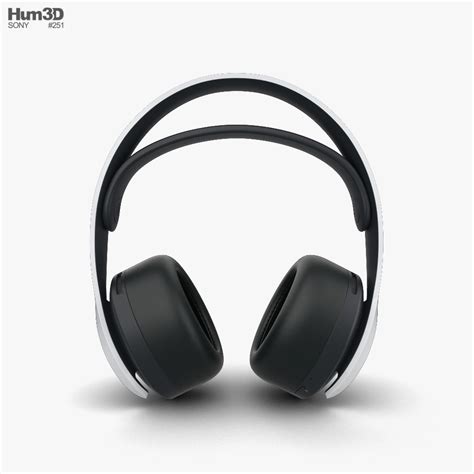 Sony Pulse 3 Wireless Headset 3d 모델 전자 기기 On 3dmodels