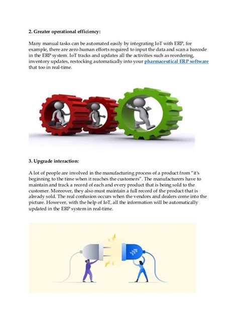 5 Benefits Of Integrating Erp System With Iot Technology Probiz Erp