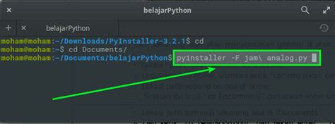 cara mengubah file python py menjadi file executable