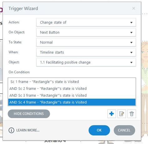 next button not appearing articulate storyline discussions e