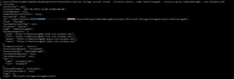 step by step guide to manage azure storage using azure cli