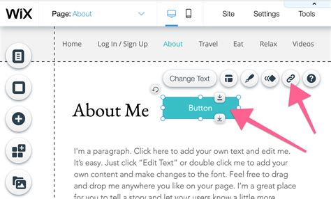 how to add content links to wix memberspace help docs