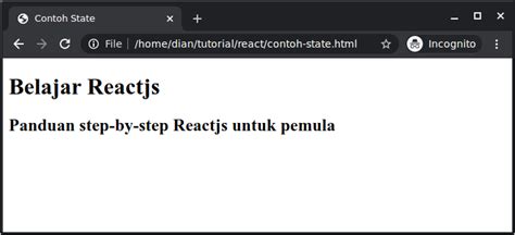 tutorial reactjs 2 segala hal yang harus kamu ketahui