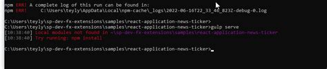 [solved] npm install warnings and errors in new installation solveforum