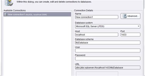 sql server select rapidminer jtds network error ioexception