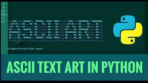 how to convert text to ascii art by python pyfiglet library youtube