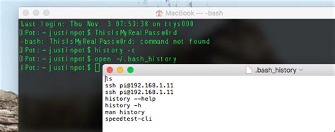 how to clear the terminal history on linux or macos