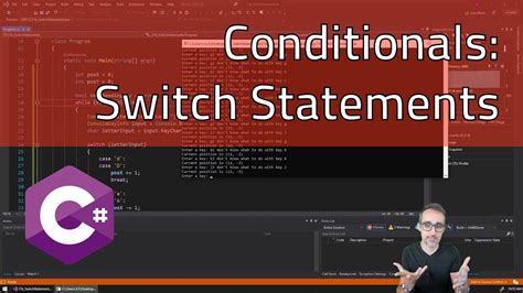 10 1 conditionals switch statement learning c youtube