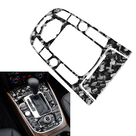 1x Center Console Gear Shift Panel Cover Trim For Audi A4 S4 B8 B9 A5
