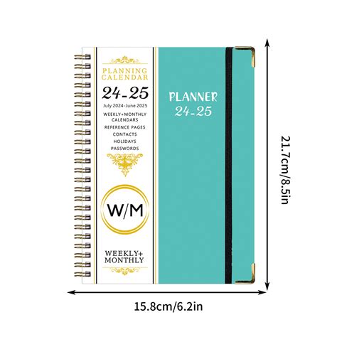 Jsykt 2024 Planner 2024 2025 English Schedule A5 Plan Book With