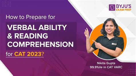 Cat Verbal Ability And Reading Comprehension Strategy Cat 2023
