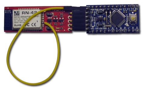 arduino remote programming with the bluetooth mate rn 42 a