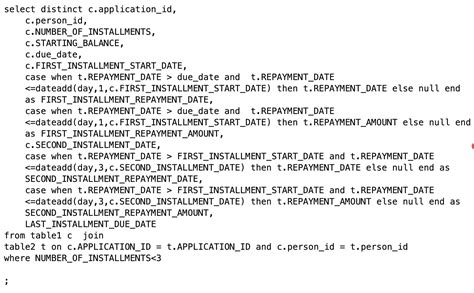 issue with snowflake sql joins stack overflow