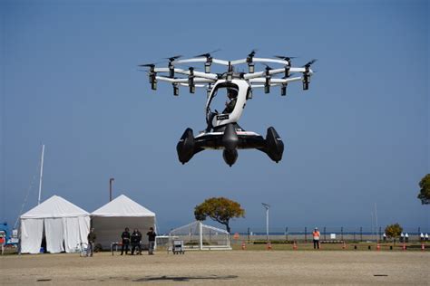 空飛ぶクルマの有人実証飛行を実施しました！ 愛媛県新居浜市ホームページ｜四国屈指の臨海工業都市