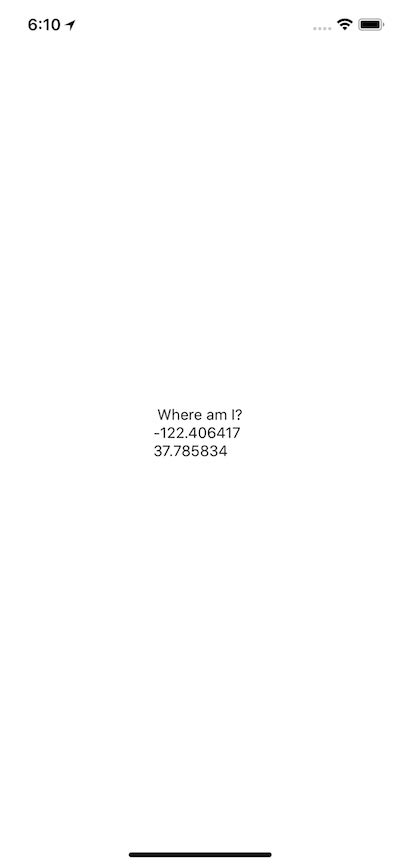 accessing geo location and app permissions in react native