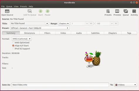how to install handbrake open source video transcoder on ubuntu linux