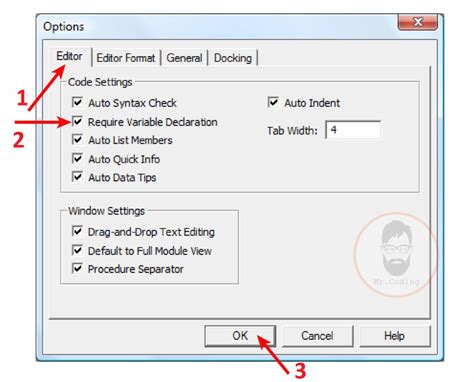 variable datatype and the scope of variable in vba mr coding