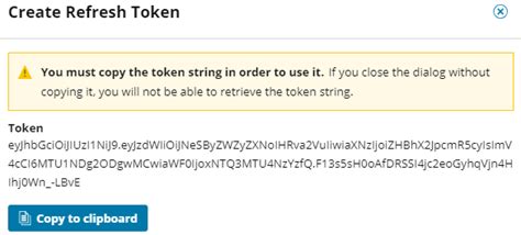 manage tokens used for authentication to the dpa api