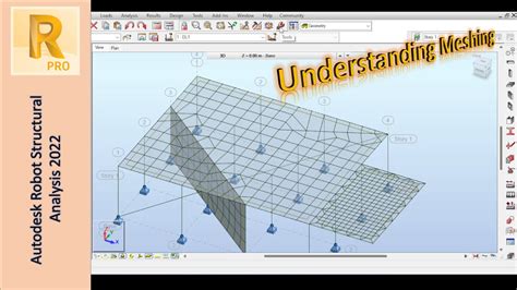 the slab series part 3 understanding meshing autodesk robot youtube