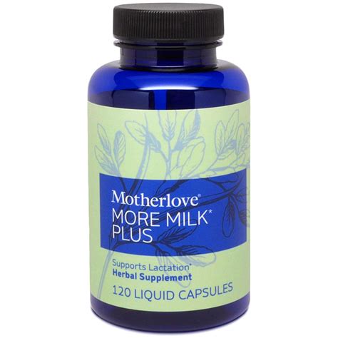 Motherlove More Milk Plus Vegan Capsules 120ct Herbal Lactation