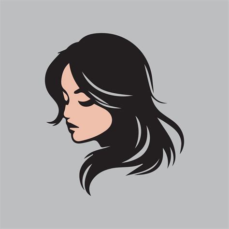 Woman Face Design Vector Illustration Graphic On White Background