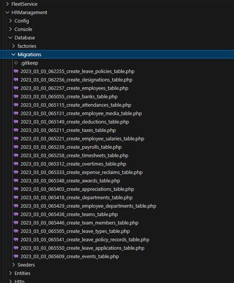 laravel error when running custom artisan command php artisan