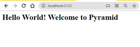 what is pyramid in python an introduction of pyramid framework