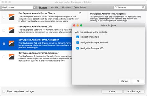 getting started mobile ui controls devexpress documentation
