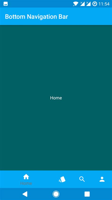 android bottom navigation bar selected item color not working