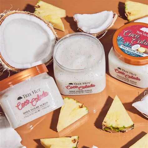 Tree Hut Exfoliante Corporal De Azucar Y Coco Colada 510g Vlend Mx