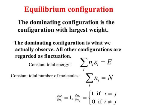 Ppt Chapter 19 Statistical Thermodynamics The Concepts Powerpoint