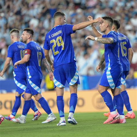 Scaloni Dio La Lista Oficial De La Selección Argentina Para La Copa