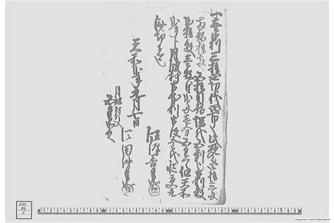 日本銀行金融研究所貨幣博物館 古文書（冊子・一紙・巻子・絵図） （月館村御本判仮金代共受取書）