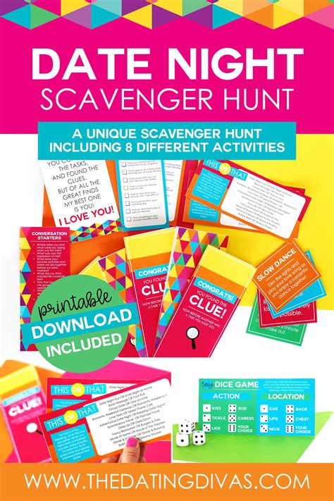 A Unique Scavenger Hunt For Your Next Date Night In This Scavenger